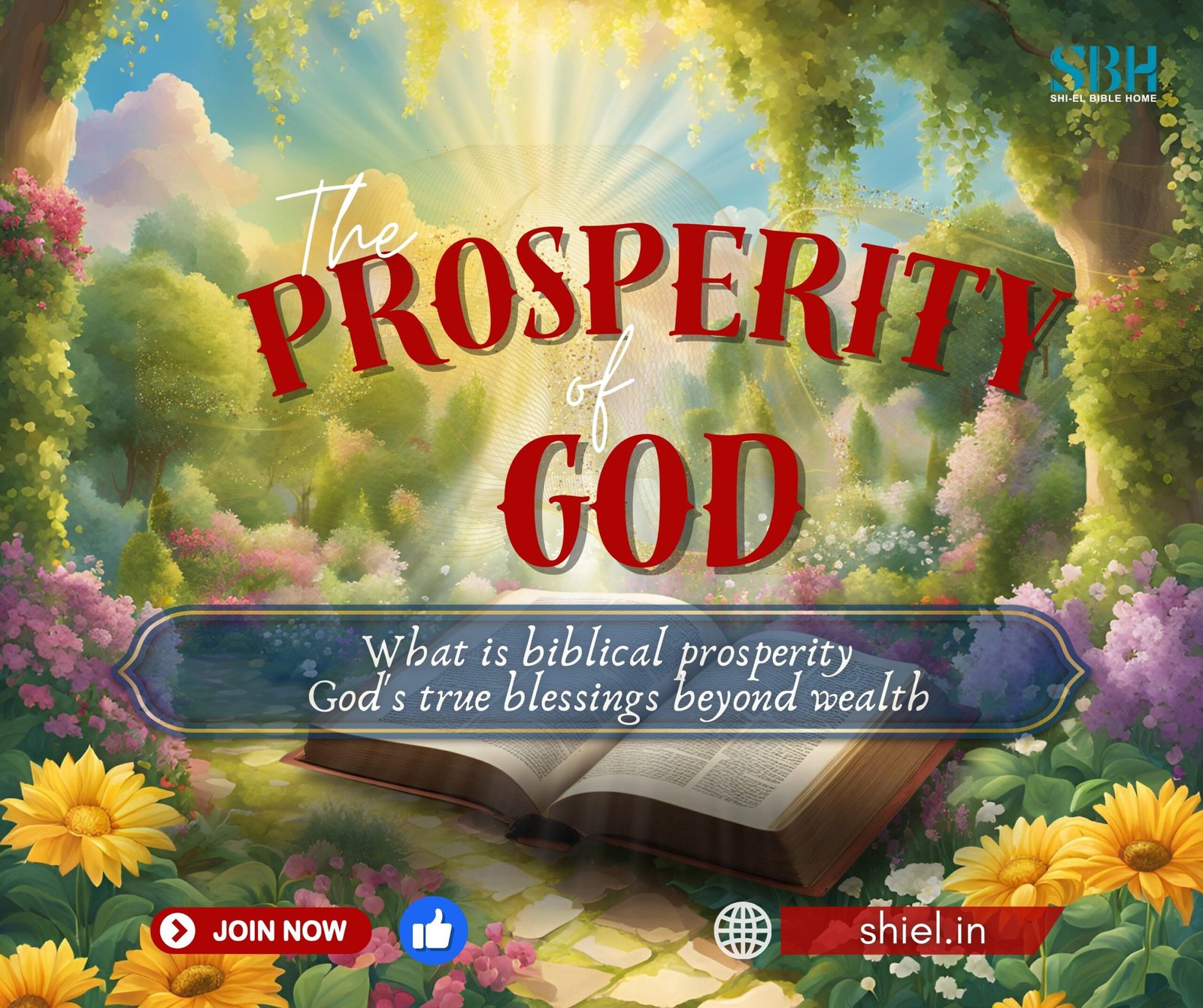 The Prosperity Of God - Shiel Bible Home